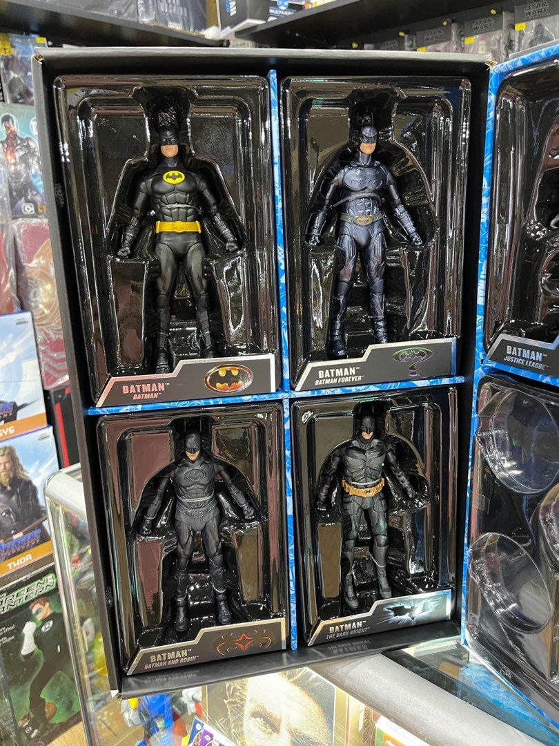 MCFARLANE BATMAN 6 Pack The Ultimate Movie Collection, Hobbies & Toys ...