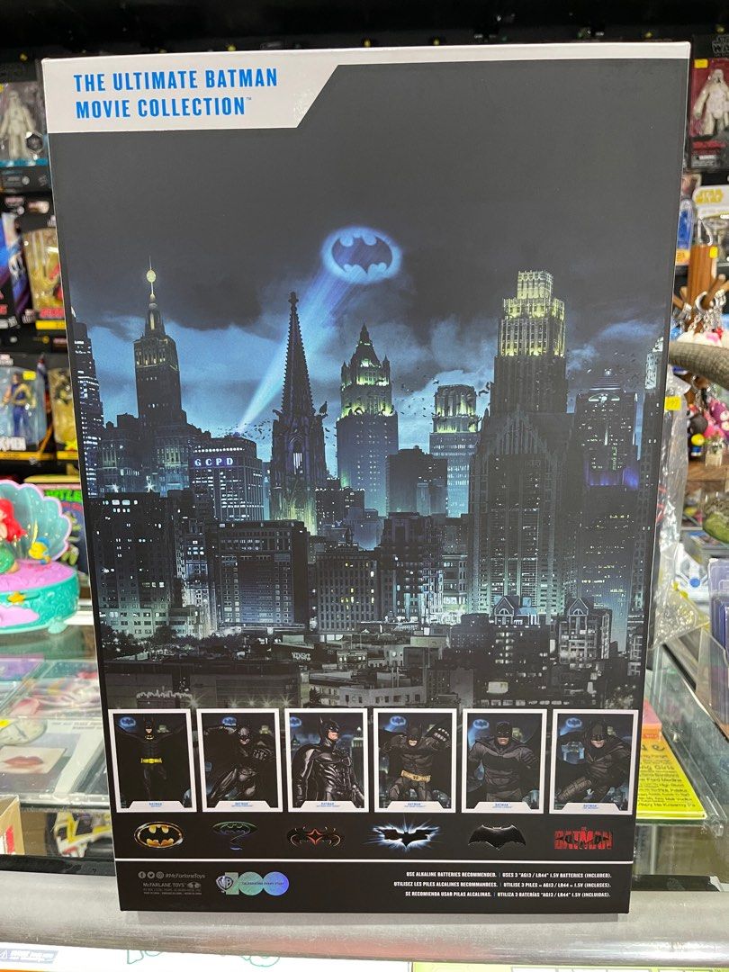 MCFARLANE BATMAN 6 Pack The Ultimate Movie Collection, Hobbies & Toys ...