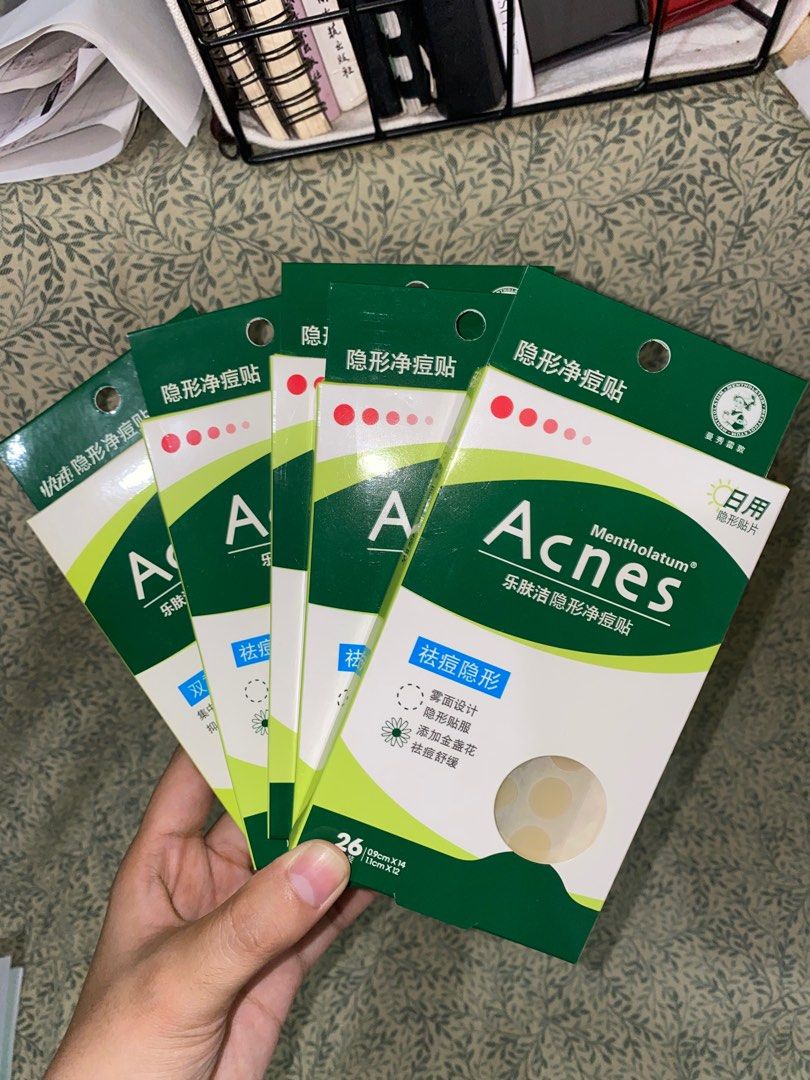 Mentholatum Acnes Anti-Acne Pimple Patches, Beauty & Personal Care ...