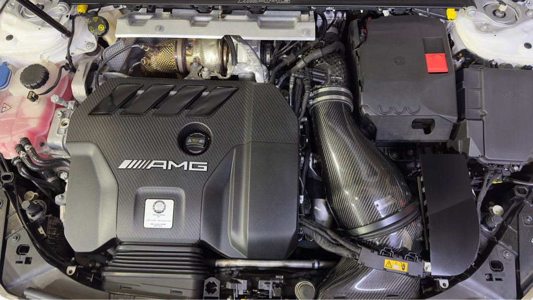 MERCEDES W177 A45 C118 CLA45 Eventuri intake system CR racing turbo ...