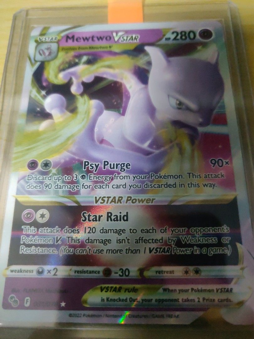 Mewtwo Vstar 031/078, Hobbies & Toys, Memorabilia & Collectibles ...