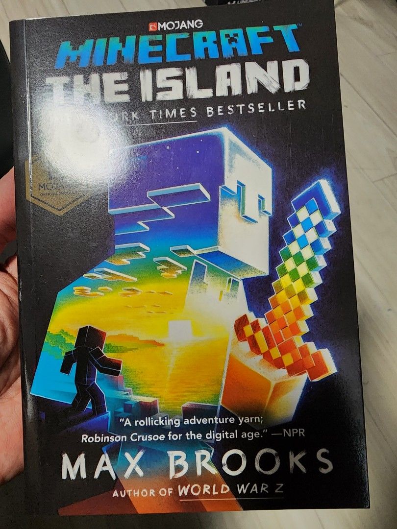 Minecraft 2 books set - the shipwreck and the island, Hobbies & Toys ...