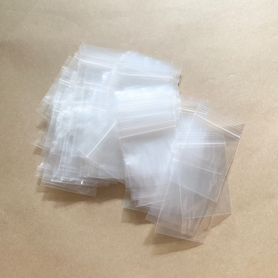 Mini Ziplock Bags (100), Hobbies & Toys, Stationery & Craft, Other ...