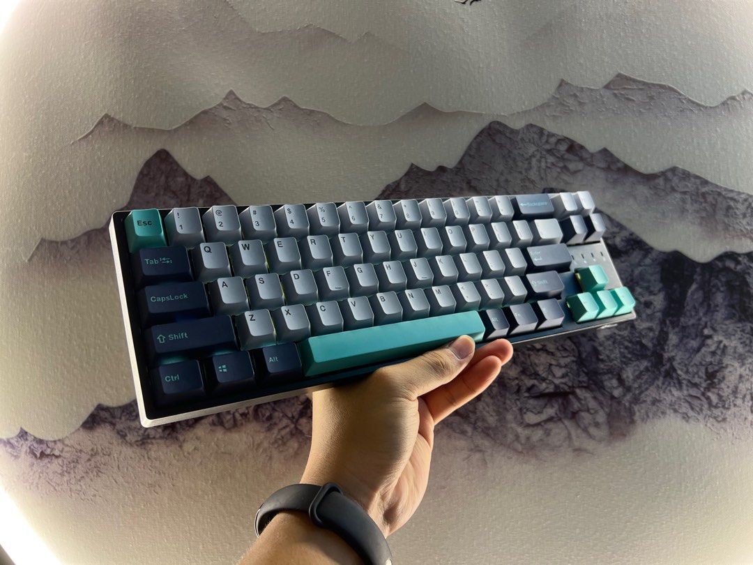 Modded Custom Wireless Mechanical Keyboard [RoyalKludge RK68 Plus ...