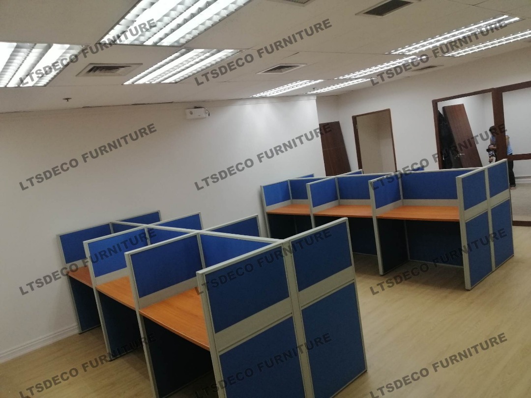 modular office partition / bpo table cubicle office furniture ...