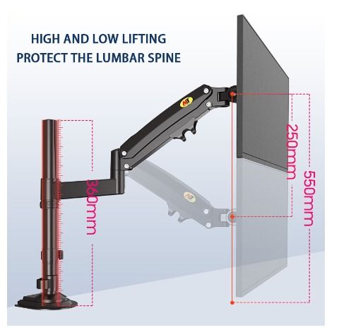 Monitor Stand, Monitor Bracket, TV Bracket, Monitor, Single Monitor Arm ...