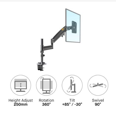 Monitor Stand, Monitor Bracket, TV Bracket, Monitor, Single Monitor Arm ...