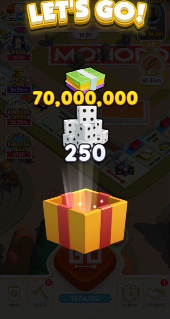 Monopoly go generating dice method, Hobbies & Toys, Toys & Games on ...