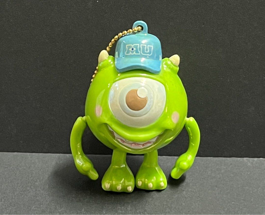 Monsters Mike Wazowski Keychains, Hobbies & Toys, Toys & Games on Carousell