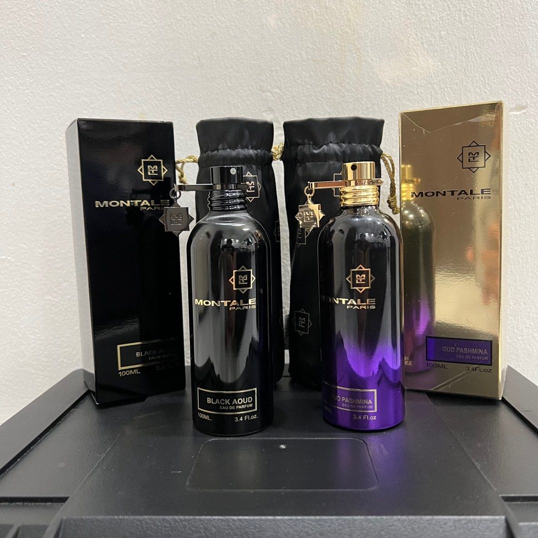 Montale Black Aoud Oud Pashmina EDP perfume, Beauty & Personal Care ...