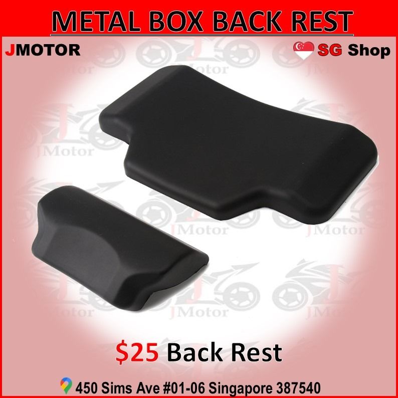 motorcycle x design metal top box, Motorcycles, Motorcycle Accessories ...