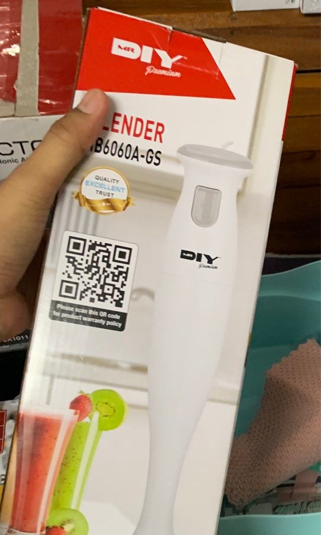 Mr diy Premium Hand blender 700ml (new), Furniture & Home Living ...