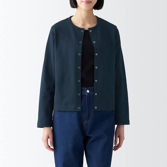 MUJI cotton cardigan, Women's Fashion, Coats, Jackets and Outerwear on ...