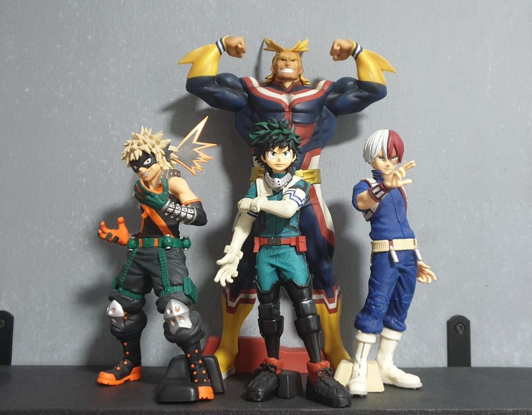 My Hero Academia Figures - SET ONLY [AUTHENTIC], Hobbies & Toys, Toys ...
