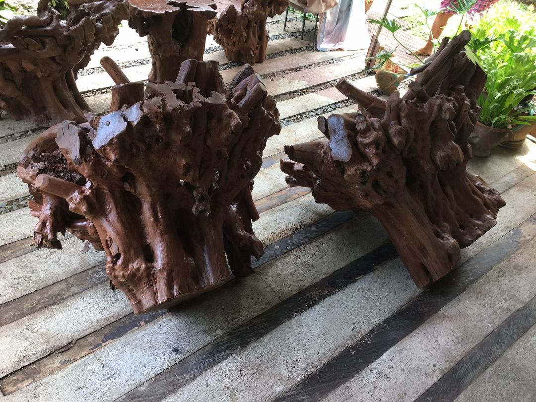 Narra Roots Lanai Set, Furniture & Home Living, Furniture, Tables ...