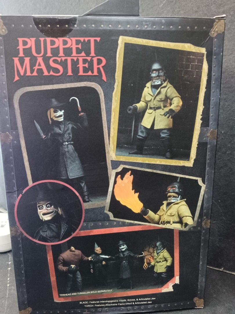 NECA Evil Puppet Master Ultimate 4-Packs Figure ( Blade & Torch ...
