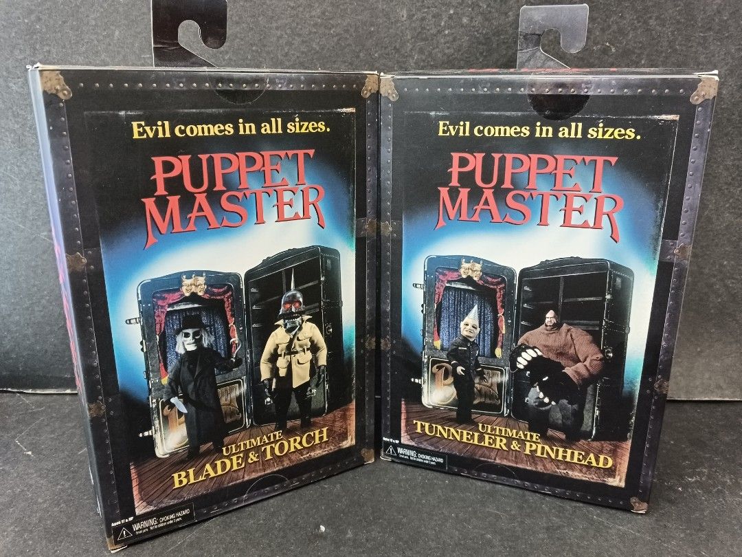 NECA Evil Puppet Master Ultimate 4-Packs Figure ( Blade & Torch ...