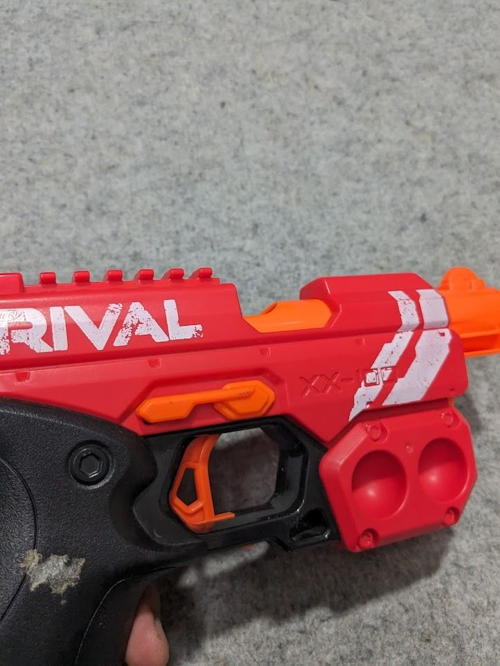 NERF Rival Knockout XX-100 Blaster Round Storage 90 FPS Velocity ...
