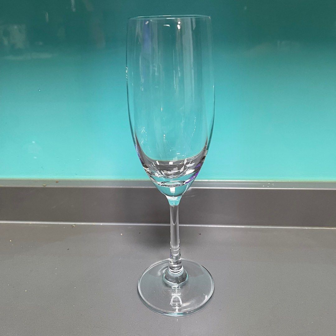 NEW crysterna flute champagne connoisseur set of 6 glasses, Furniture ...