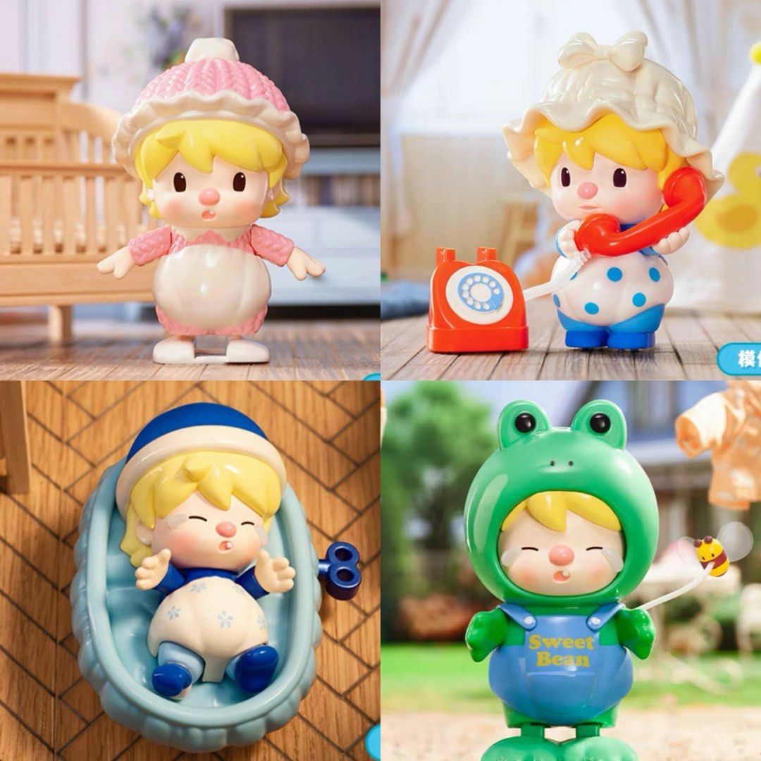 [NEW! POPMART] POPMART SWEET BEAN GROWTH ILLUSTRATION SERIES FULL SET ...