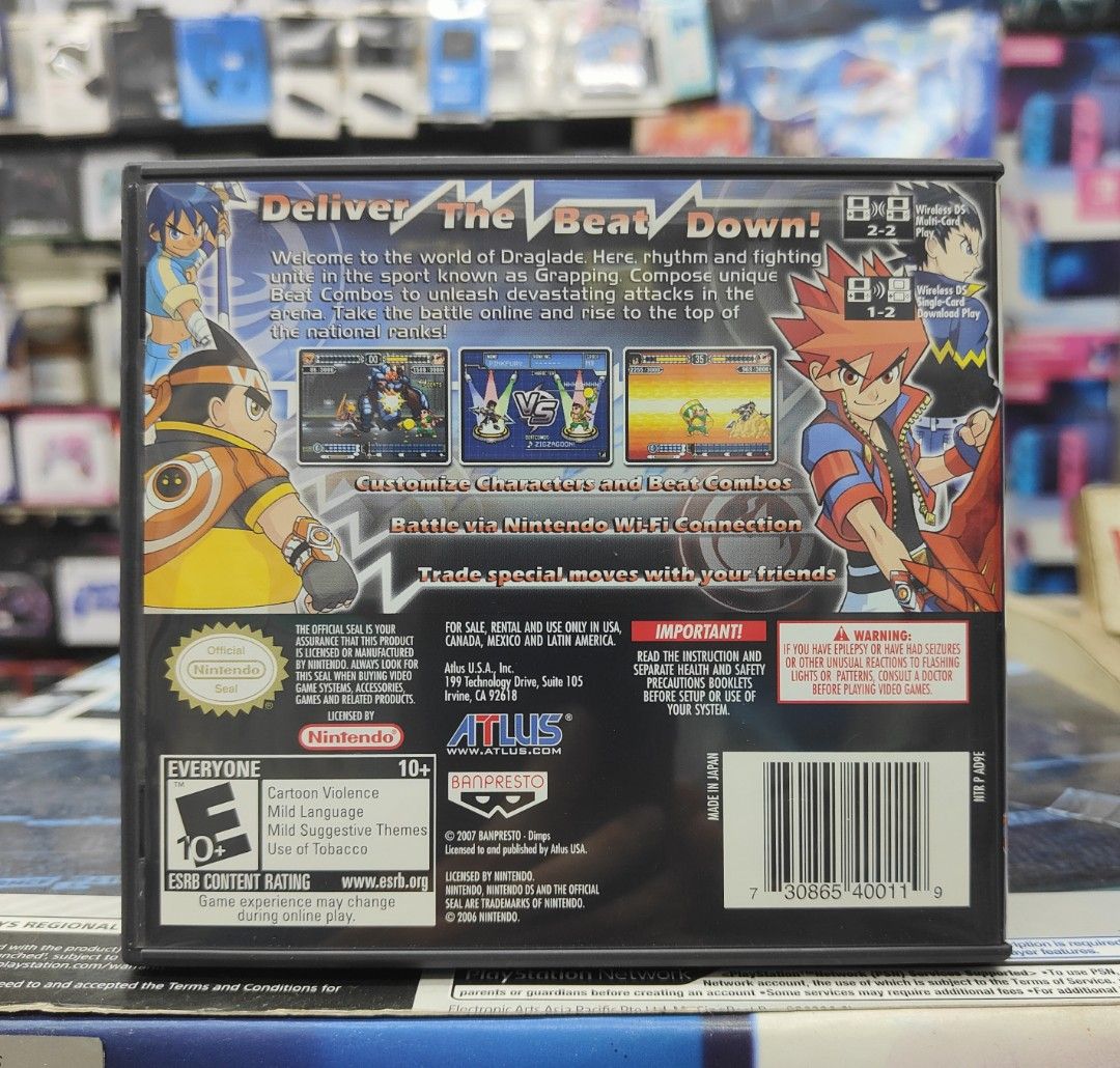 Nintendo DS Draglade, Video Gaming, Video Games, Nintendo on Carousell