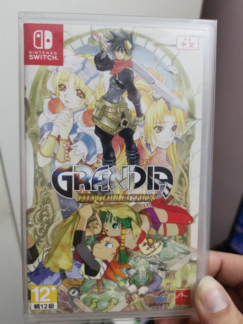 Nintendo switch game grandia, Video Gaming, Video Games, Nintendo on ...