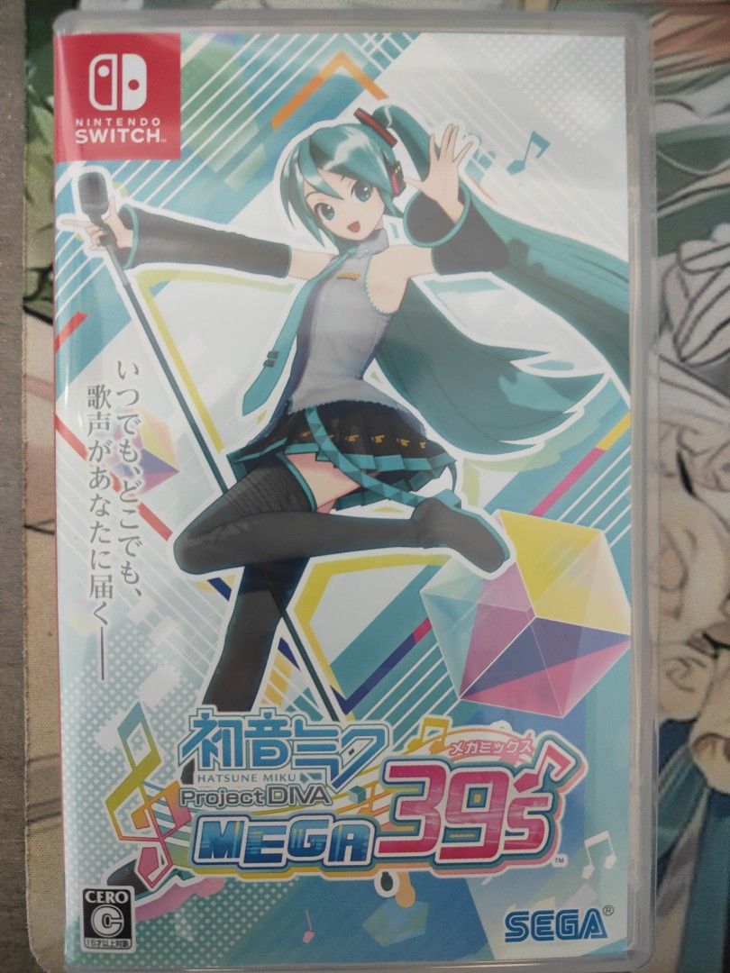 Nintendo Switch Game Hatsune Miku Project Diva MEGA Mix JP Ver, Video ...