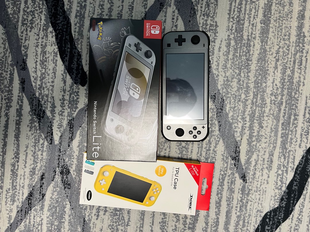 Nintendo switch lite LIMITED EDITION Dialga and Palkia version, Video ...