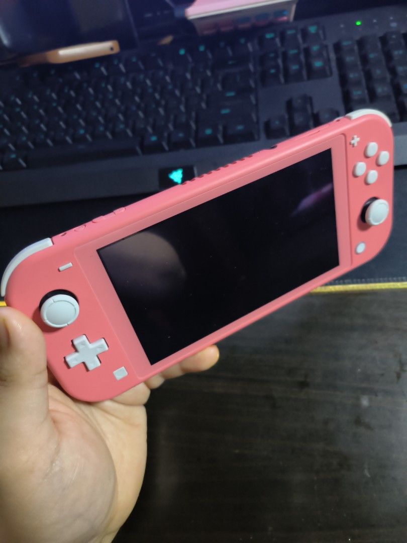 Nintendo Switch Lite Pink, Video Gaming, Video Game Consoles, Nintendo ...