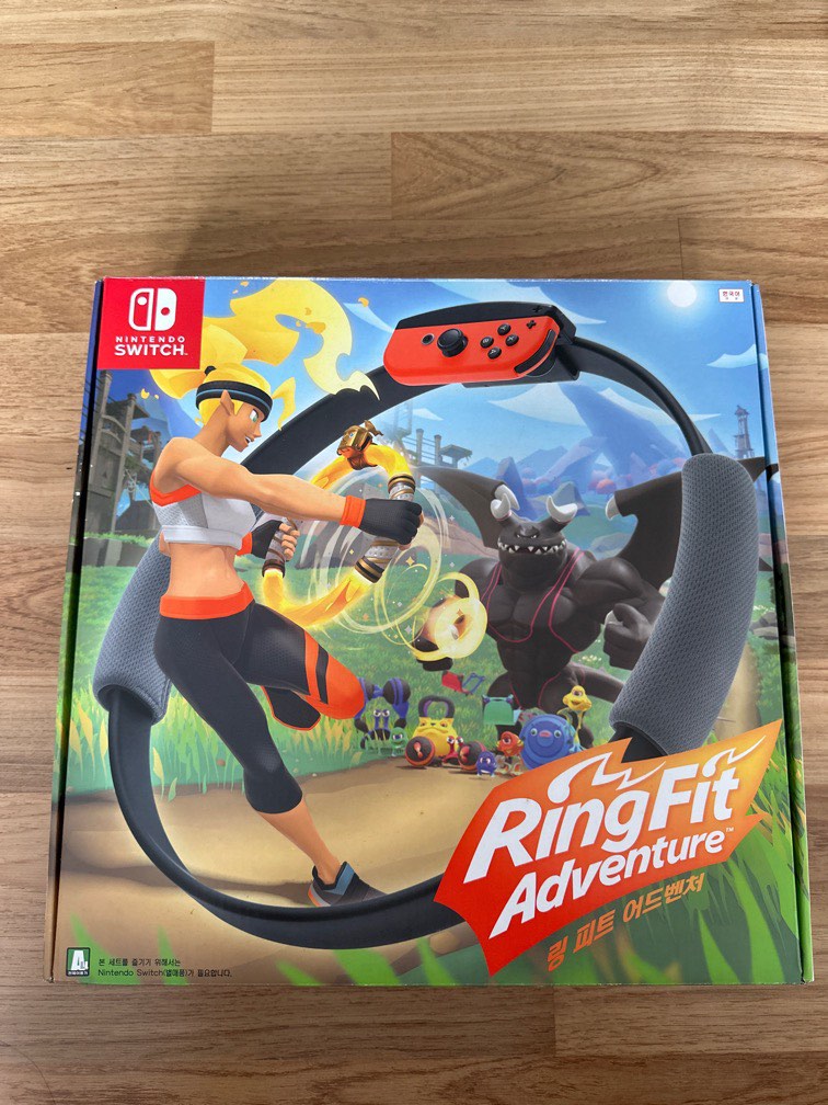 Nintendo Switch RingFit Adventure, Video Gaming, Video Games, Nintendo on Carousell