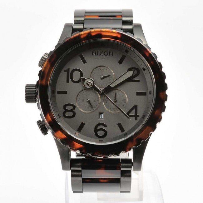 NIXON 51-30 CHRONO TORTOISE SHELL, Men's Fashion, Watches & Accessories ...
