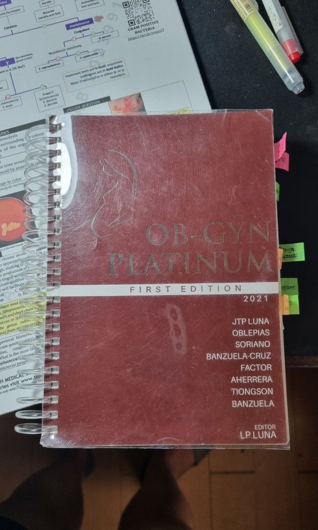 OB GYN Platinum coil bound, Hobbies & Toys, Books & Magazines, Textbooks on Carousell