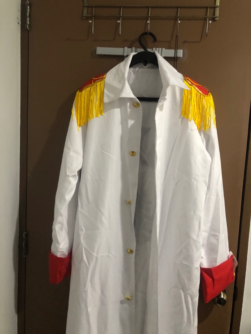 One Piece Admiral Akainu Cosplay, Men's Fashion, Tops & Sets, Vests on ...