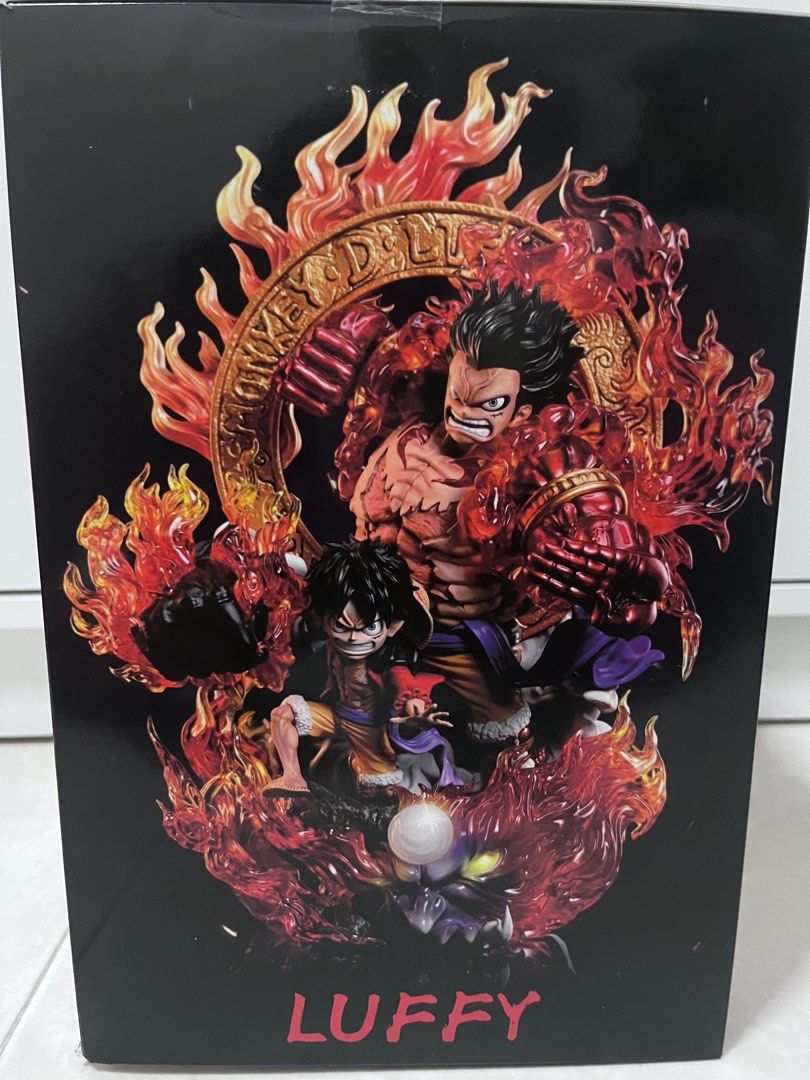 One Piece Gear Third Red Roc Luffy GK PVC, Hobbies & Toys, Toys & Games ...