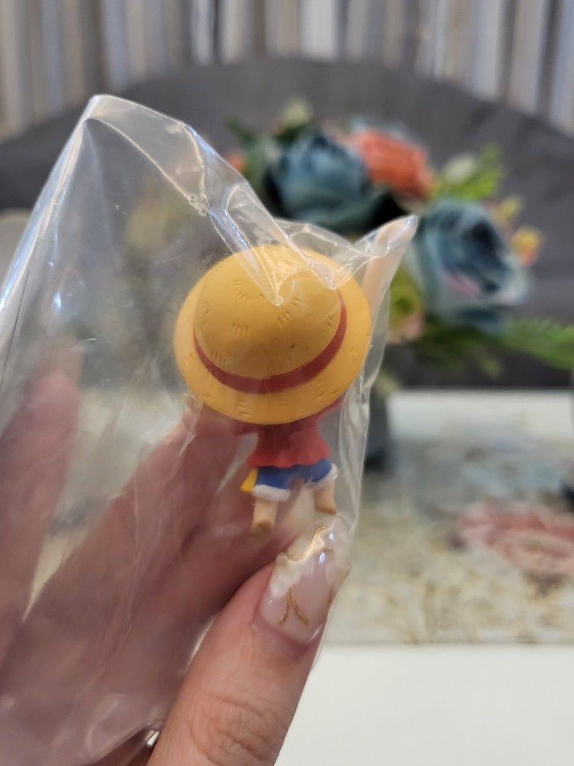 One Piece Luffy Glass Display, Hobbies & Toys, Toys & Games on Carousell