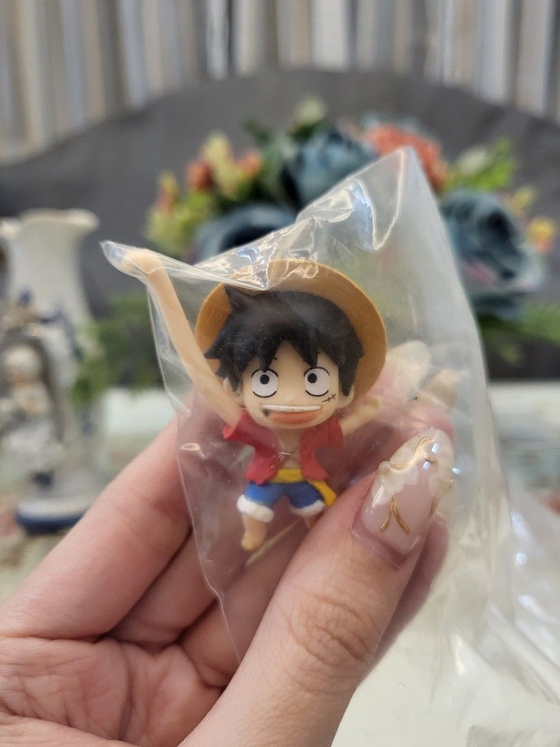 One Piece Luffy Glass Display, Hobbies & Toys, Toys & Games on Carousell