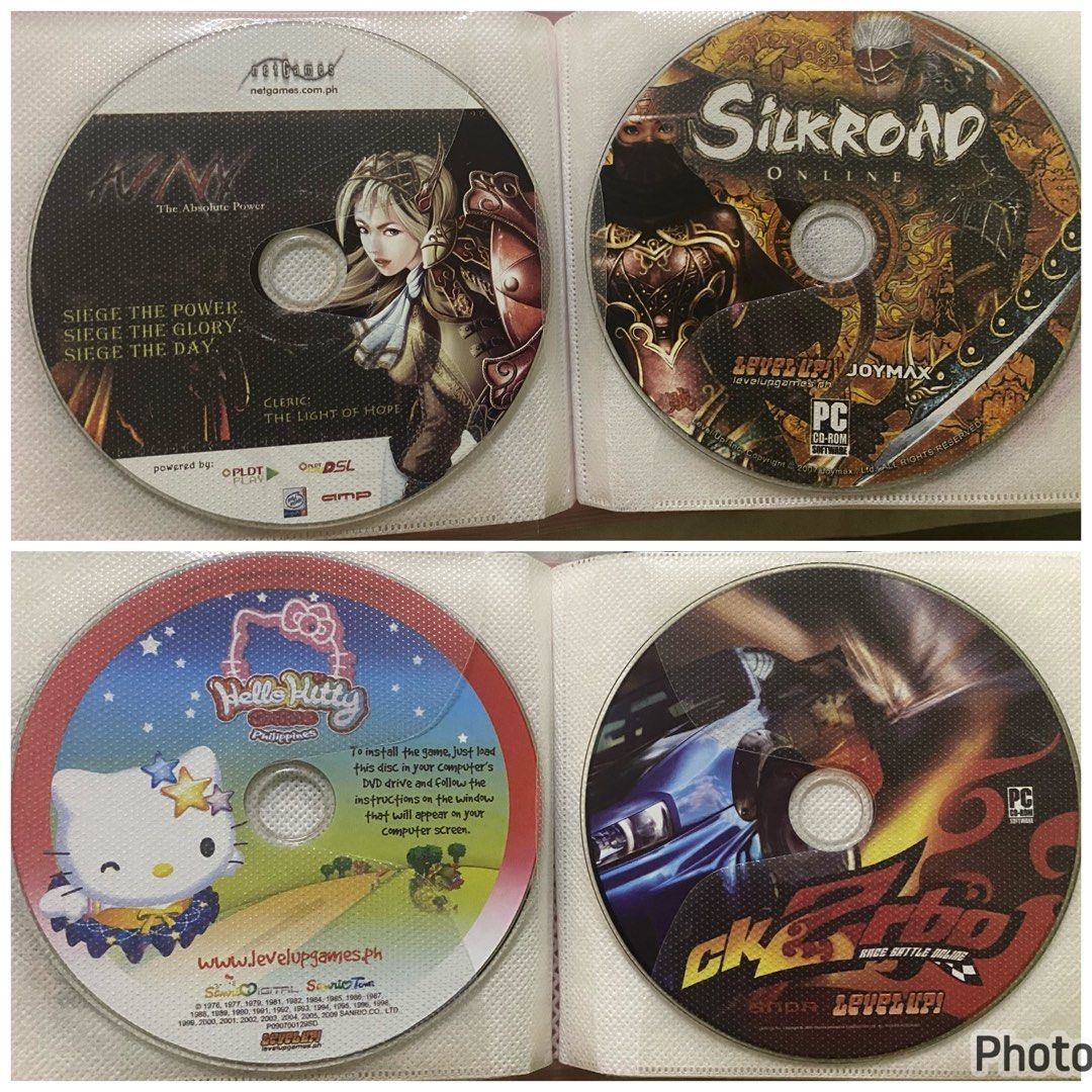 Online Game Disc CD Installer PC Khan Rose Ragnarok Flyff Perfect World ...