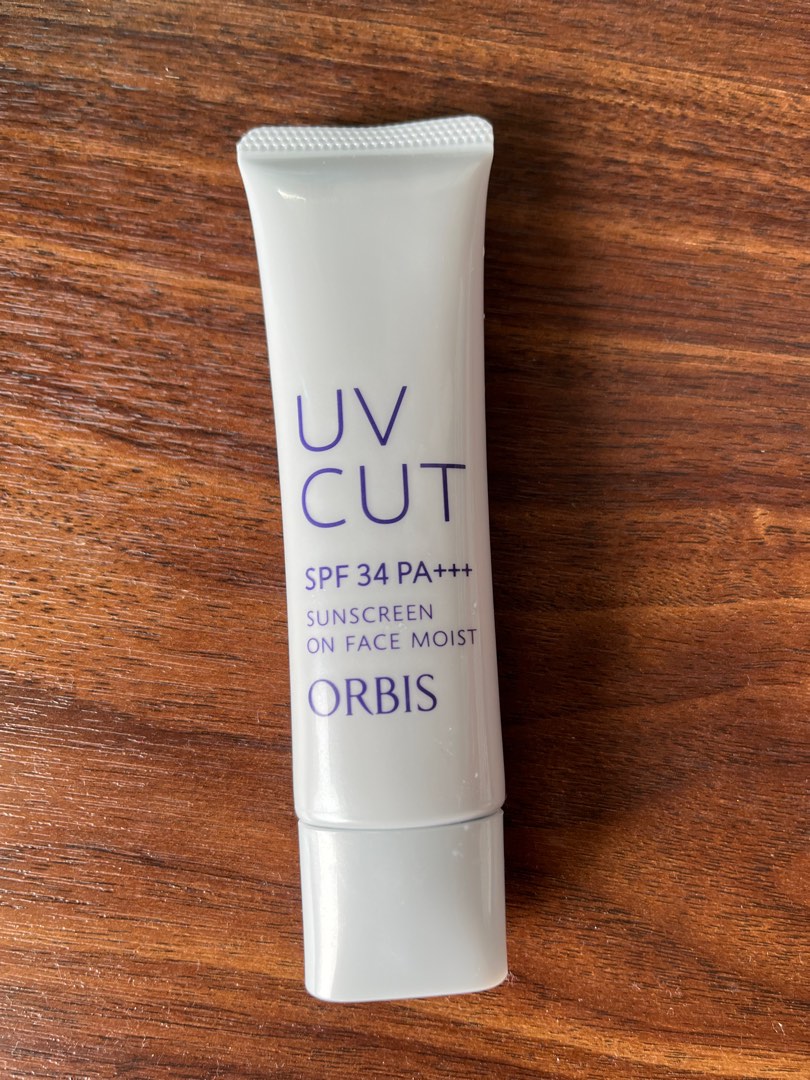 Orbis UV Cut SPF 34+++ Sunscreen Face Moist, Beauty & Personal Care, Face, Face Care on Carousell