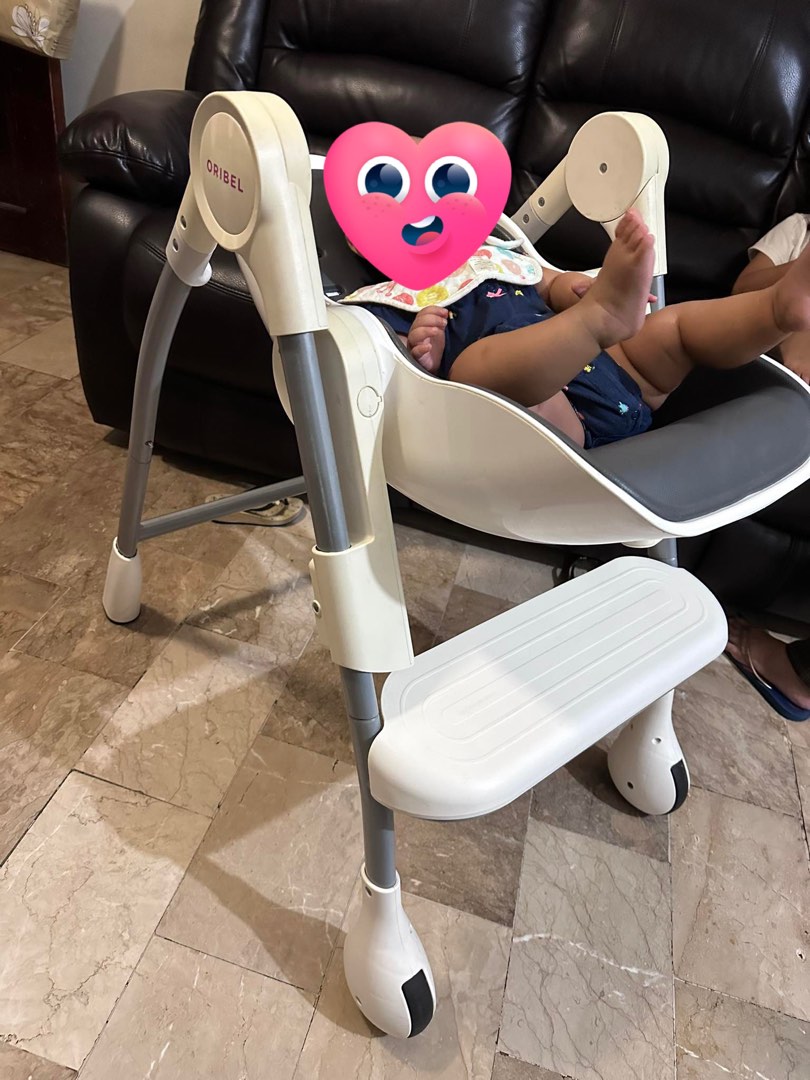 Oribel Cocoon high chair, Babies & Kids, Nursing & Feeding, Baby High ...
