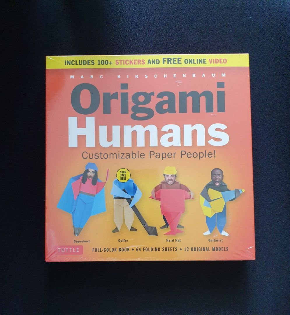 Origami Humans Kit: Customizable Paper People!, Hobbies & Toys ...