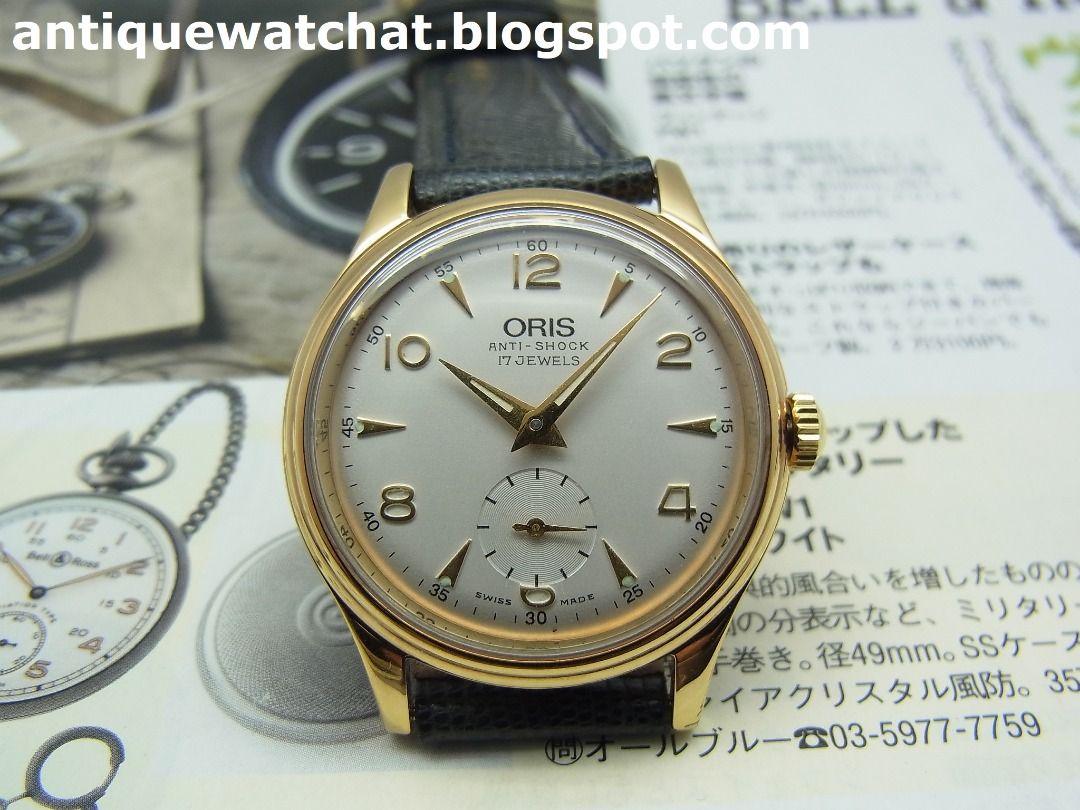 ORIS ANTI-SHOCK 17 JEWELS HAND WINDING WATCH, Men's Fashion, Watches & Accessories, Watches on ...