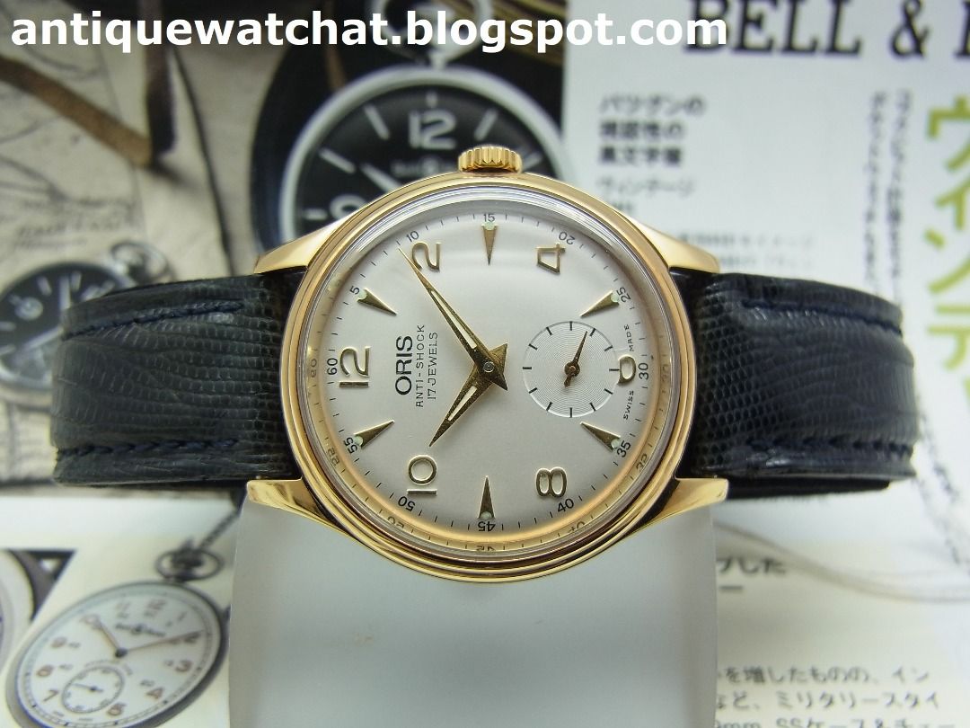 ORIS ANTI-SHOCK 17 JEWELS HAND WINDING WATCH, Men's Fashion, Watches & Accessories, Watches on ...