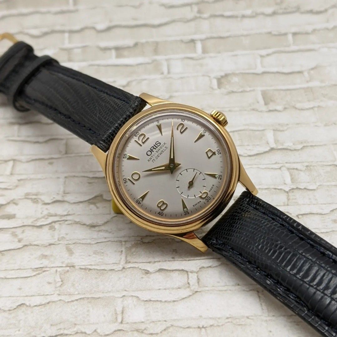 ORIS ANTI-SHOCK 17 JEWELS HAND WINDING WATCH, Men's Fashion, Watches & Accessories, Watches on ...