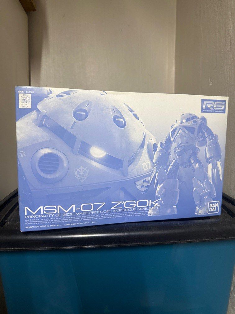 P-Bandai RG Z’Gok Gundam, Hobbies & Toys, Toys & Games on Carousell