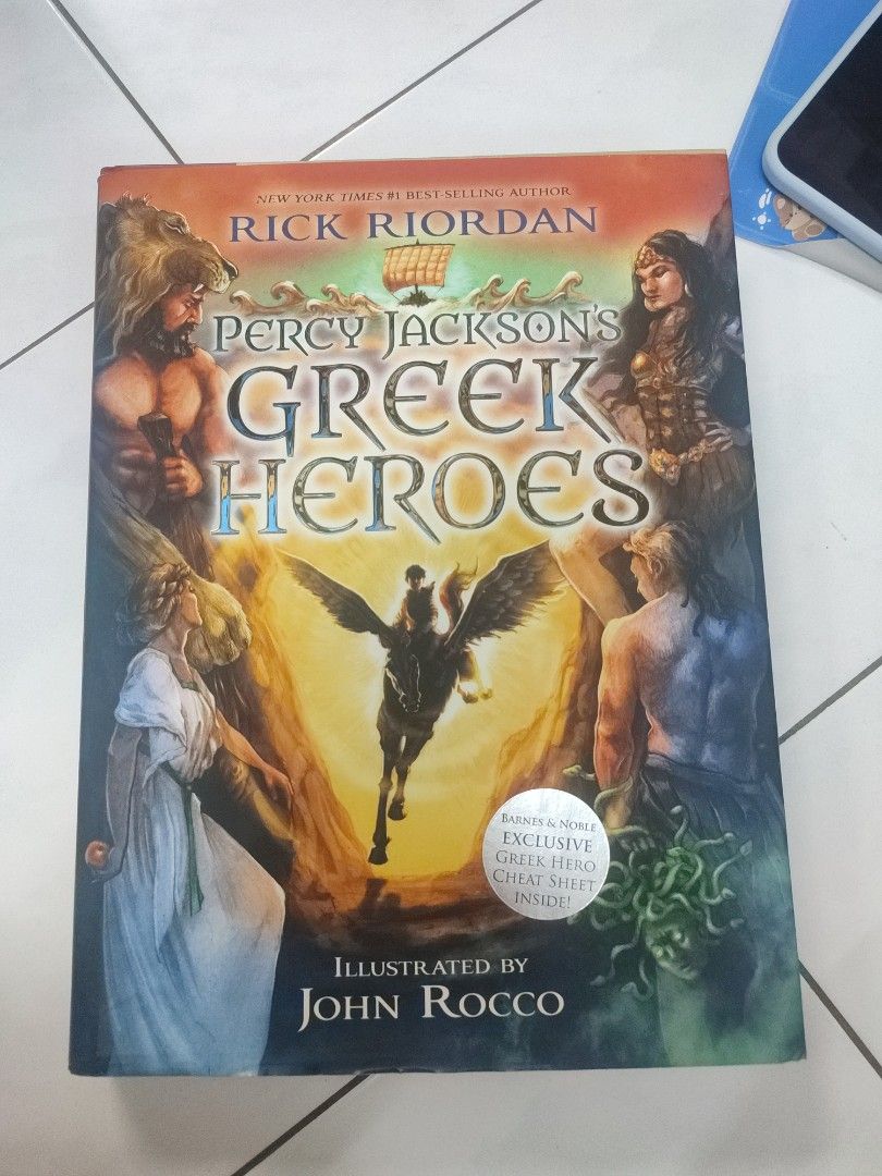 Percy Jacksons Greek Heroes Hobbies And Toys Books And Magazines