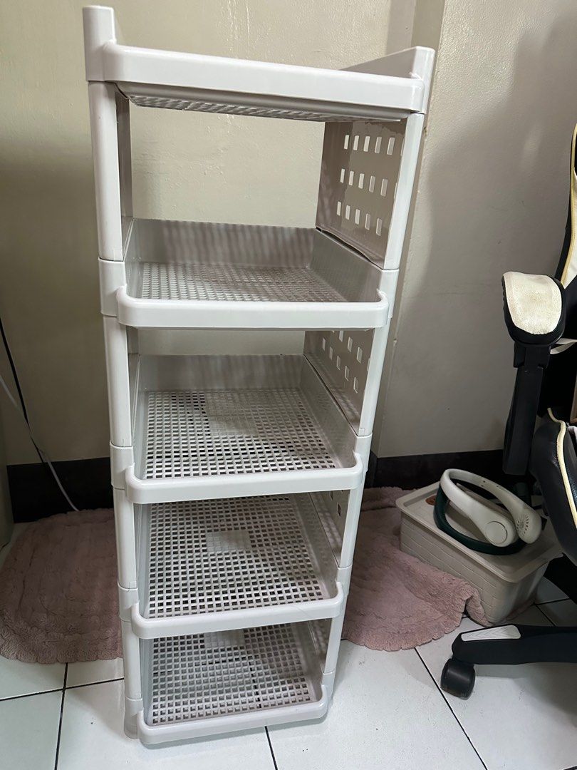 Plastic Shelf Organizer, Furniture & Home Living, Furniture, Shelves ...