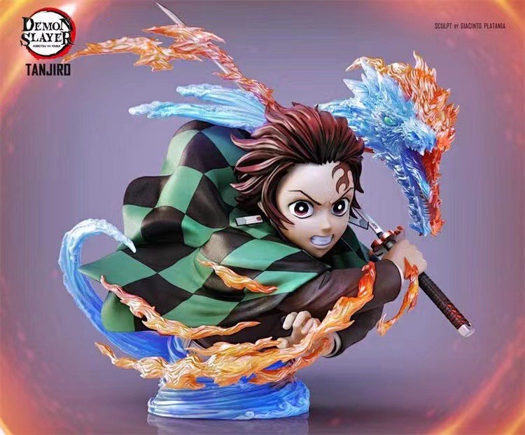 [PO] Demon Slayer|Tanjiro 1/1 Bust, Hobbies & Toys, Toys & Games on ...