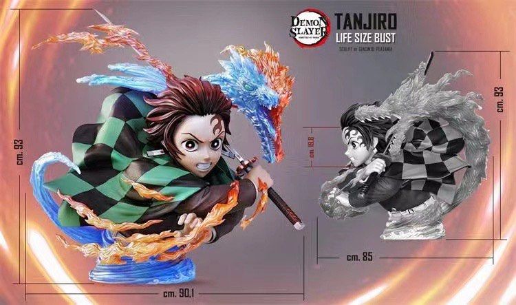 [PO] Demon Slayer|Tanjiro 1/1 Bust, Hobbies & Toys, Toys & Games on ...