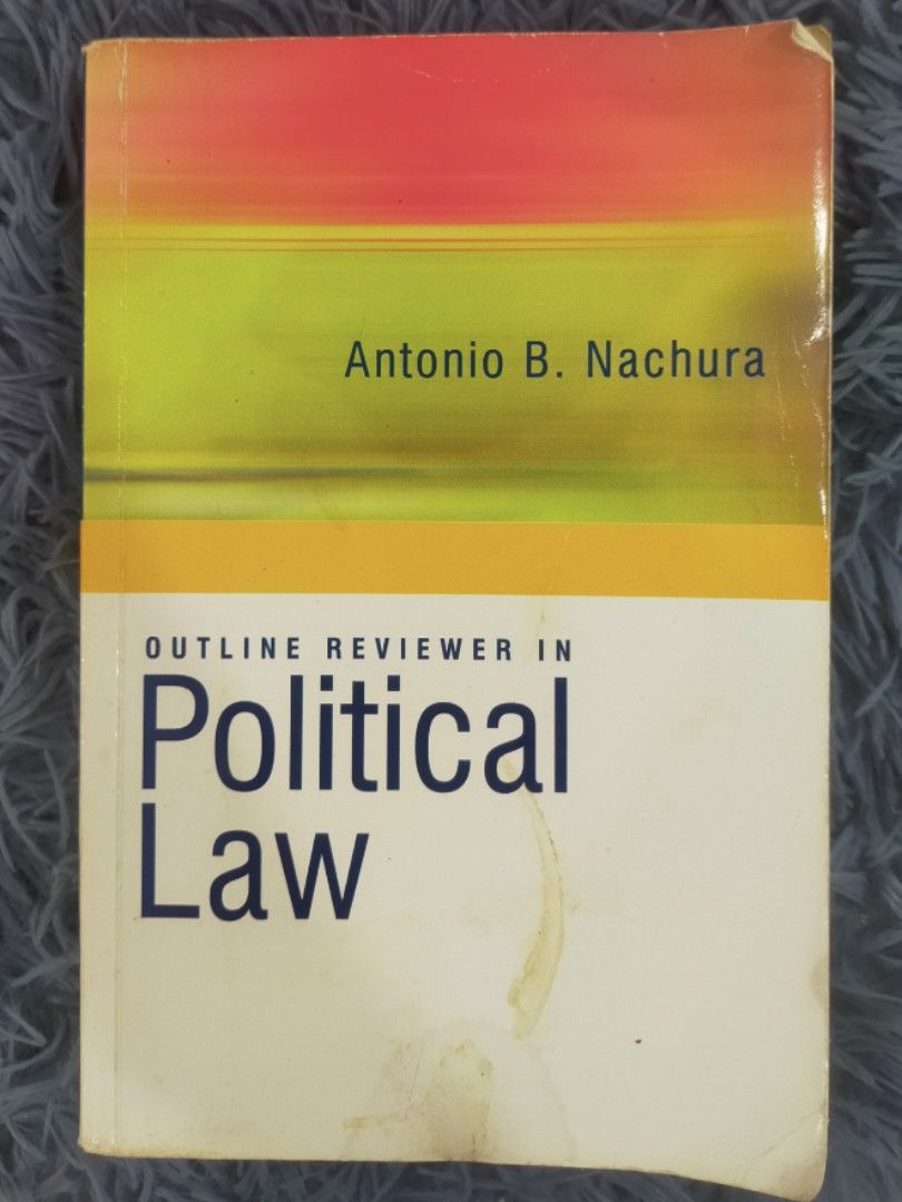 Political Law outline reviewer, Hobbies & Toys, Books & Magazines ...