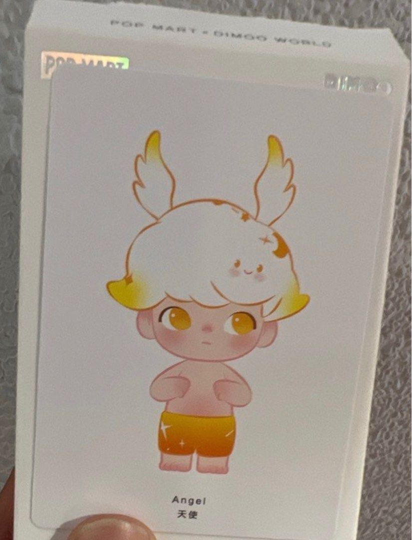 POPMART DIMOO - Angel, Hobbies & Toys, Toys & Games on Carousell